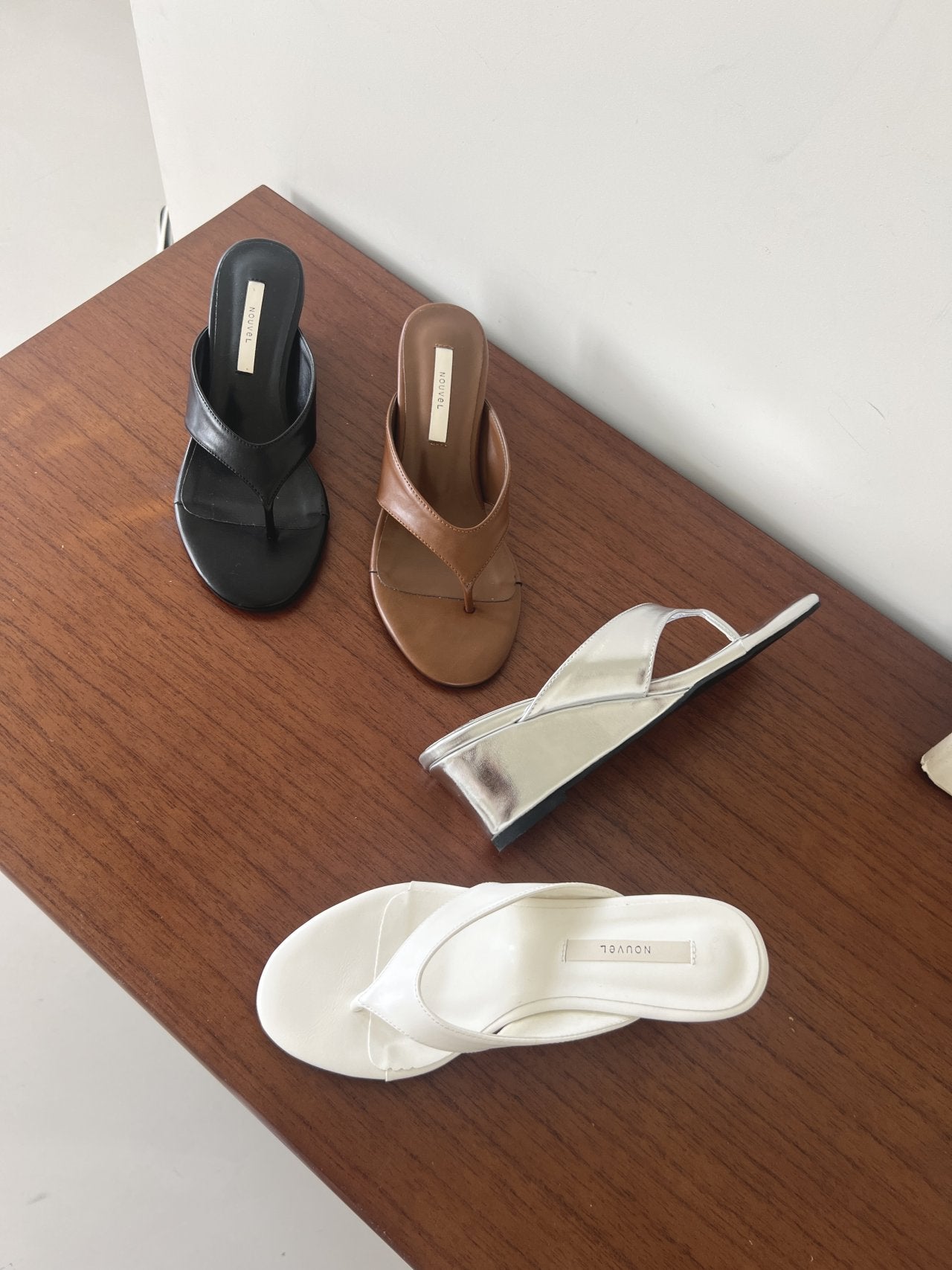 Wedge 5cm Slippers-4col – LEDAY